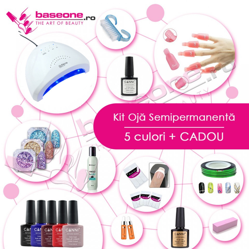 Kit Oja Semipermanenta cu sau fara lampa : Vezi recomandari bune